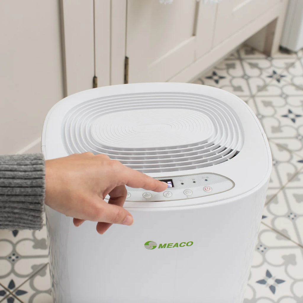 MeacoDry ABC Range 10L Compressor Dehumidifier, White - ABC10L-W ...